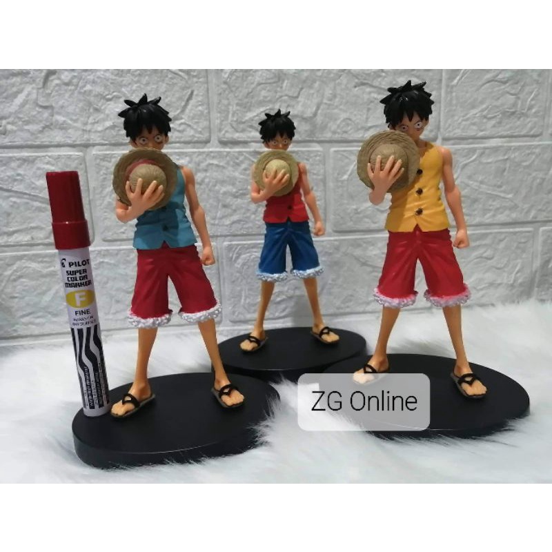 One Piece Collection Figure - Luffy 3in1 Action Figure Decoration ...