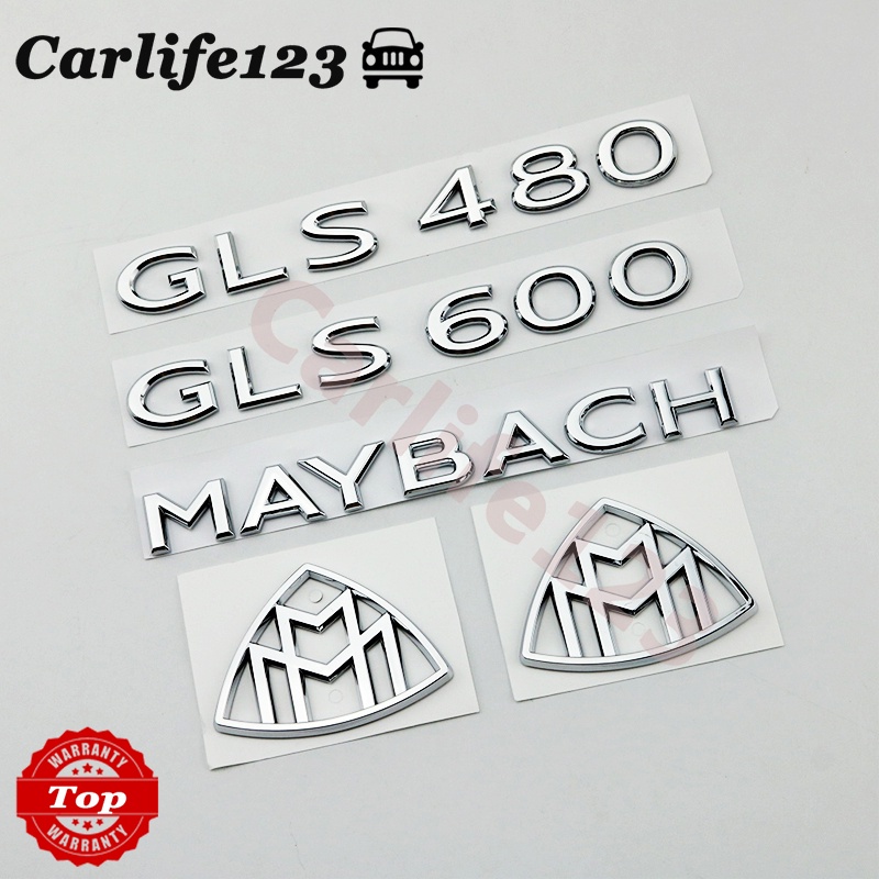Mercedes-Benz GLS-Class GLS480 GLS600 MAYBACH Logo Emblem Rear Trunk ...