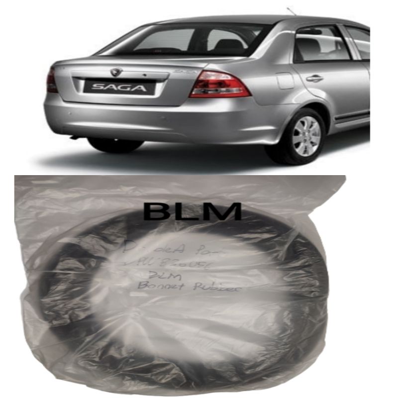 Saga BLM FLX FL SE bonnet rubber (rear) trunk lid rubber getah bonnet ...