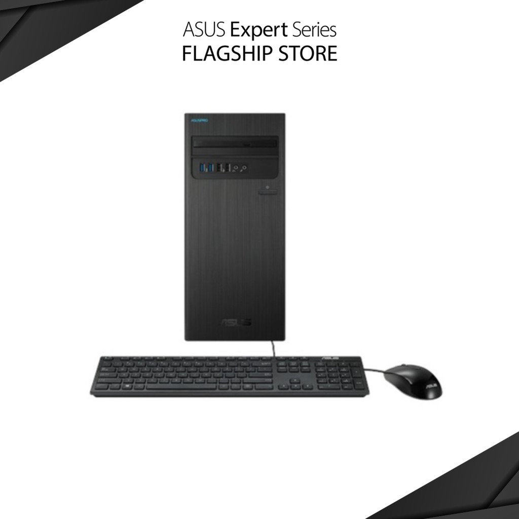 Asus Pro Desktop Tower D340MC-I39100017R Desktop (Intel Core i3-9100 ...
