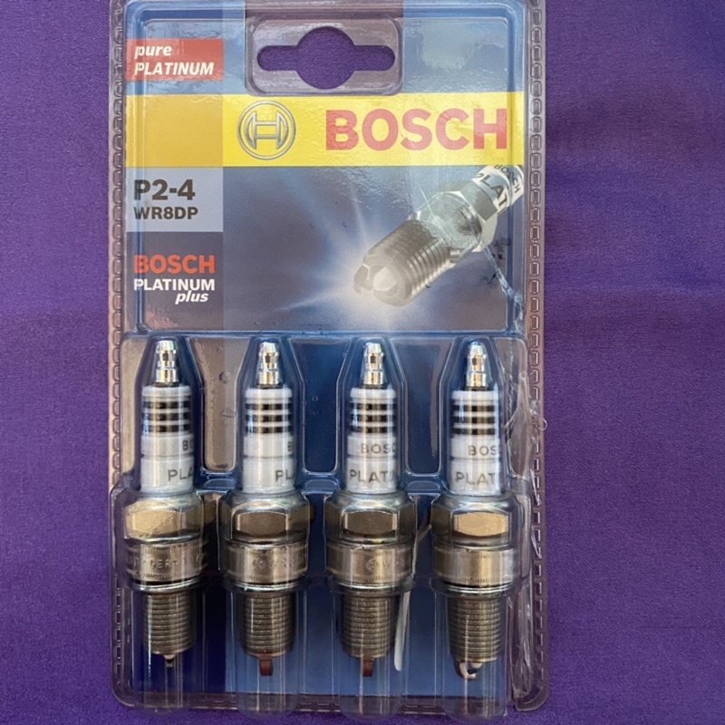 BOSCH PURE PLATINUM LONG THREAD SPARK PLUG/SOLD PER PIECE | Shopee ...