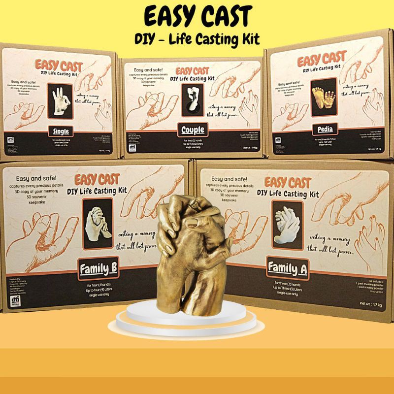 Easy Cast (Life Casting kit) Couple SET | Shopee Philippines