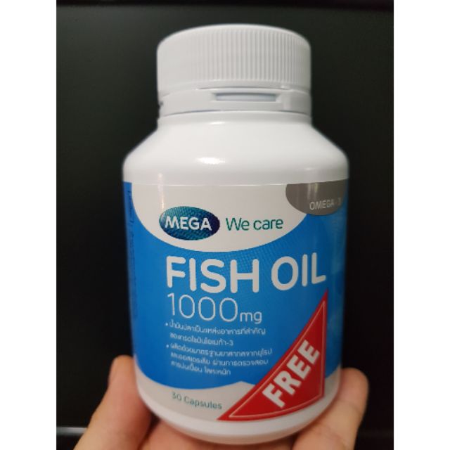 Mega Fish Oil 1000mg 30 capsules. | Shopee Philippines