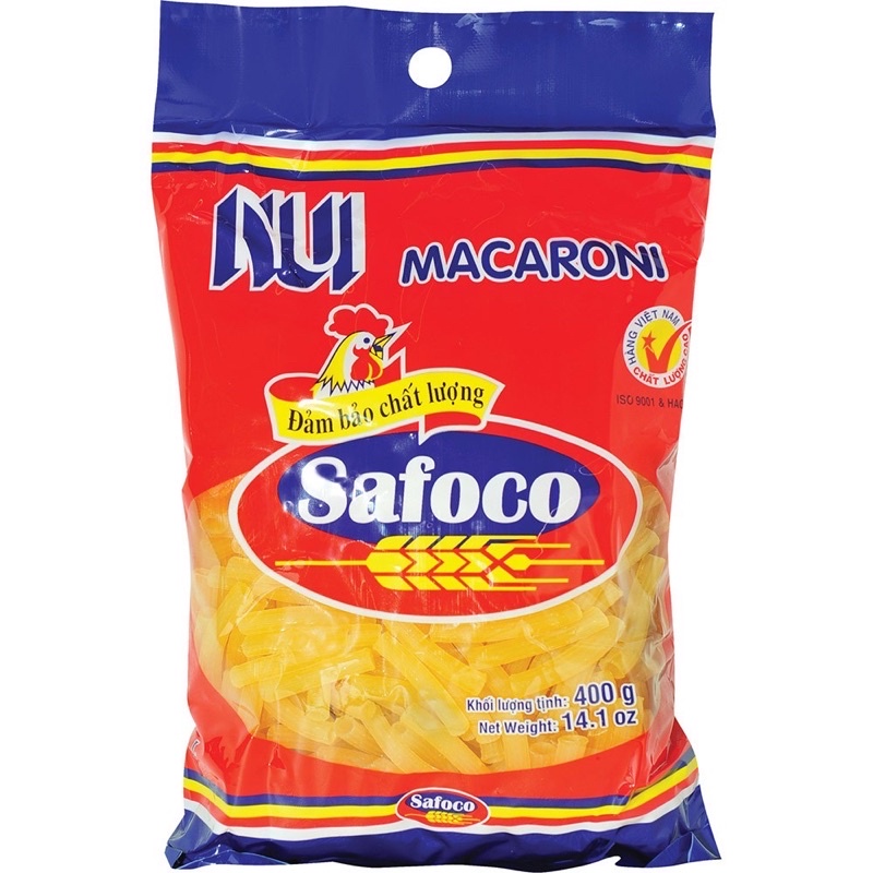 Safoco large pasta, 400g package, long pasta, large package | Shopee ...