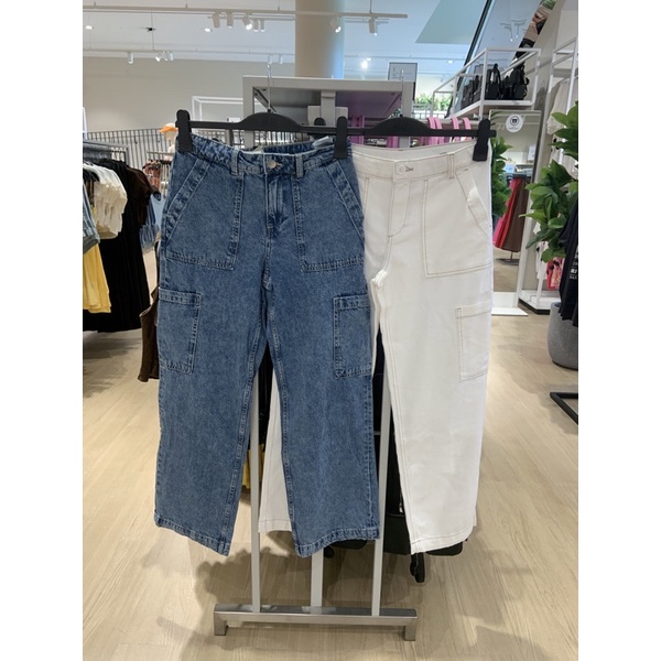 HnM New Ori Girls Cargo Jeans | Shopee Philippines