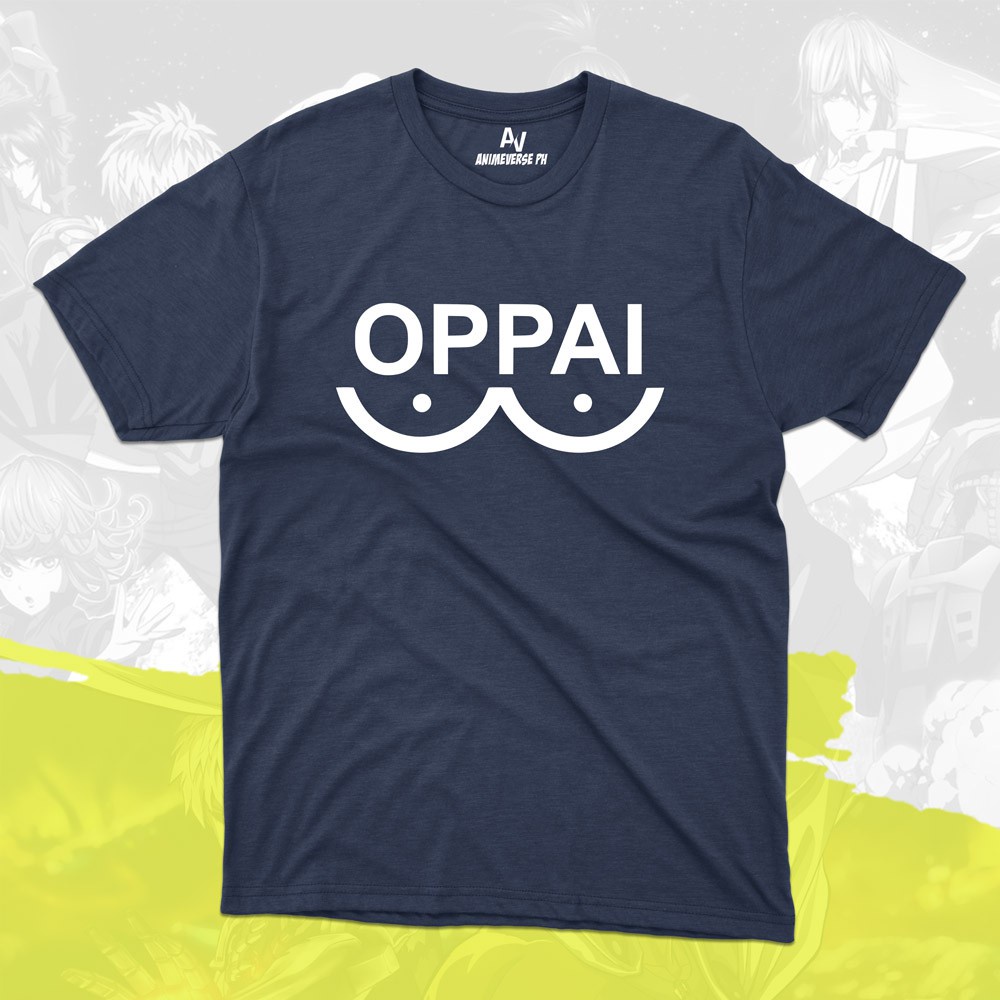 One Punch Man Shirt - Oppai Shirt Anime Manga Tshirt For Men Women Tops ...