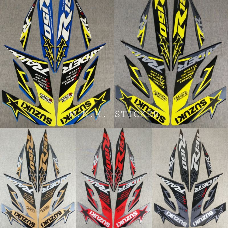 Raider 150 Carb Reborn Decals/Sticker Star Edition | Shopee Philippines