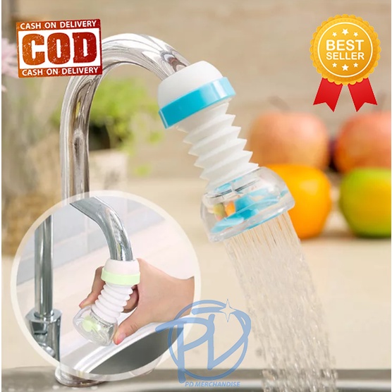 B13 COD PD 360 Degree Faucet Extender Water Saver Tools Rotary Spray ...
