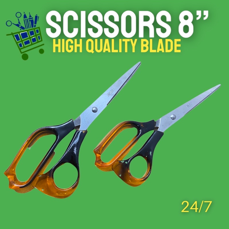 Scissors 8” (High Quality)Sold per Pc | Shopee Philippines