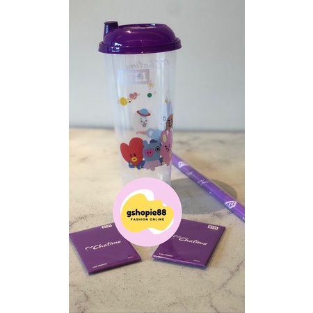 Chatime x BT21 And Magnets Reusable Cup | Shopee Philippines