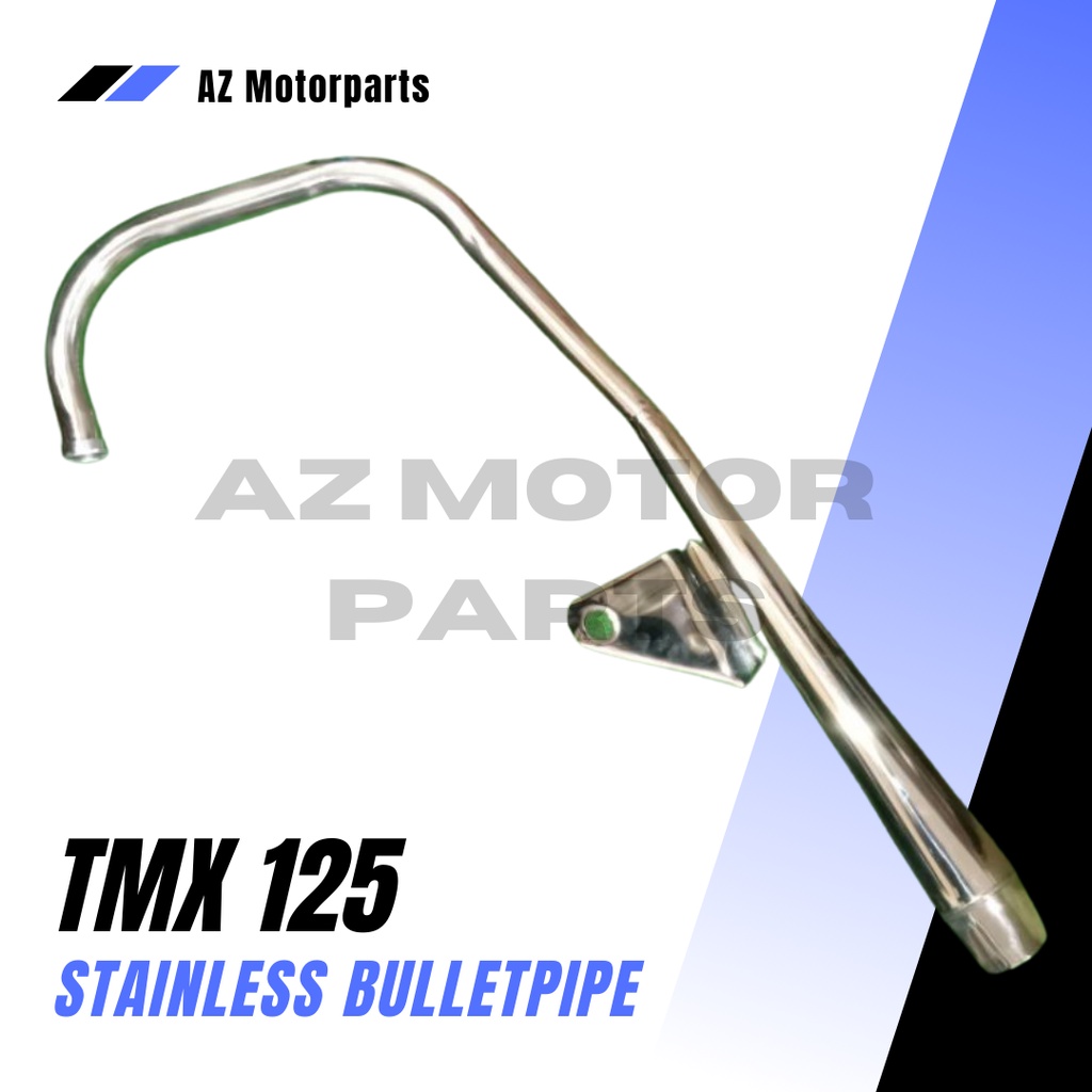 Stainless Bullet Pipe for TMX 125 (202) | Shopee Philippines