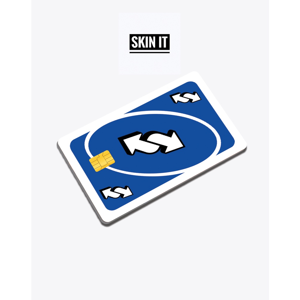 SKIN IT : Uno Themed Card Skins (Stickers For ATM or Beep Cards ...