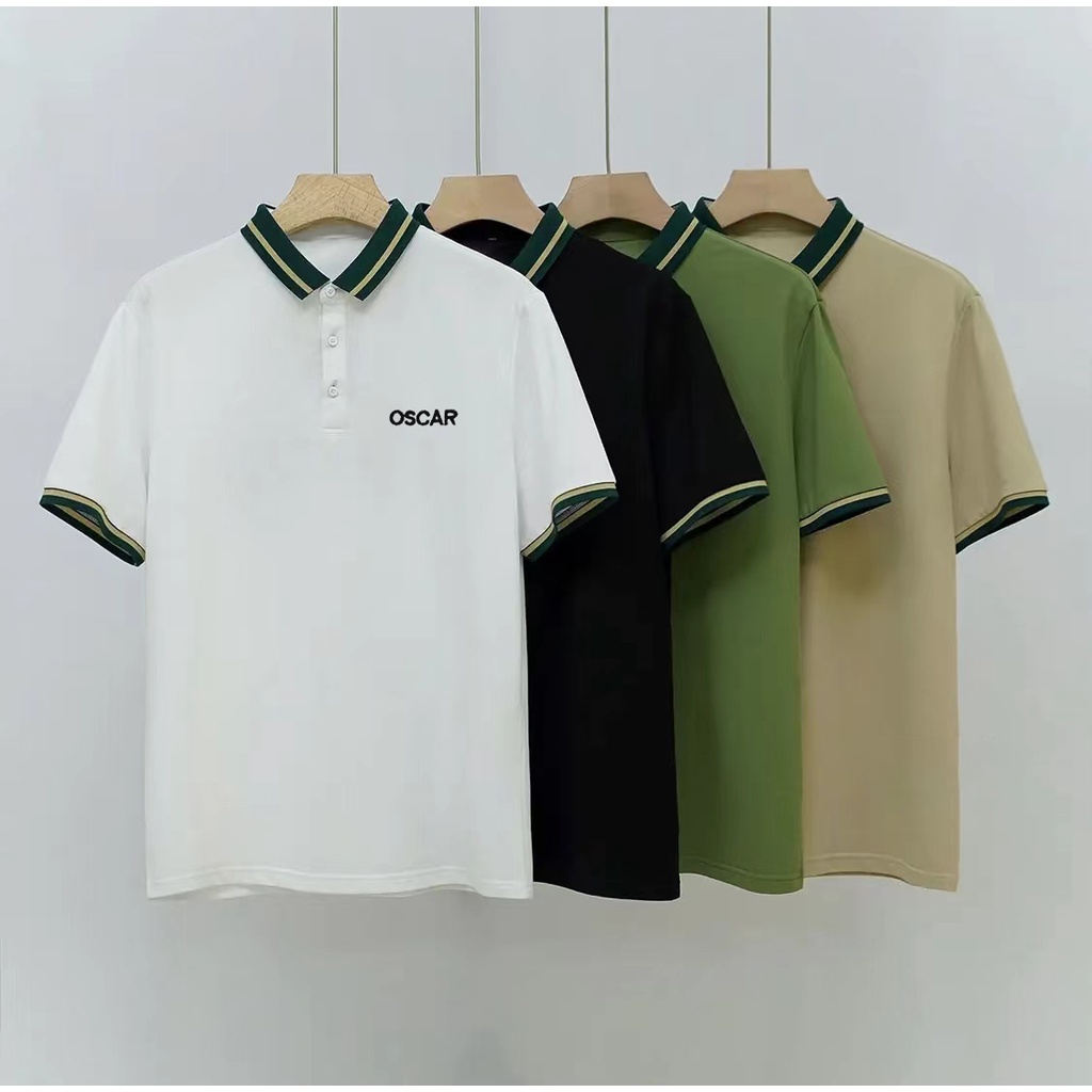 Kinwoo Polo Shirt For Men Casual Style Embroidered Short Sleeve Polo ...
