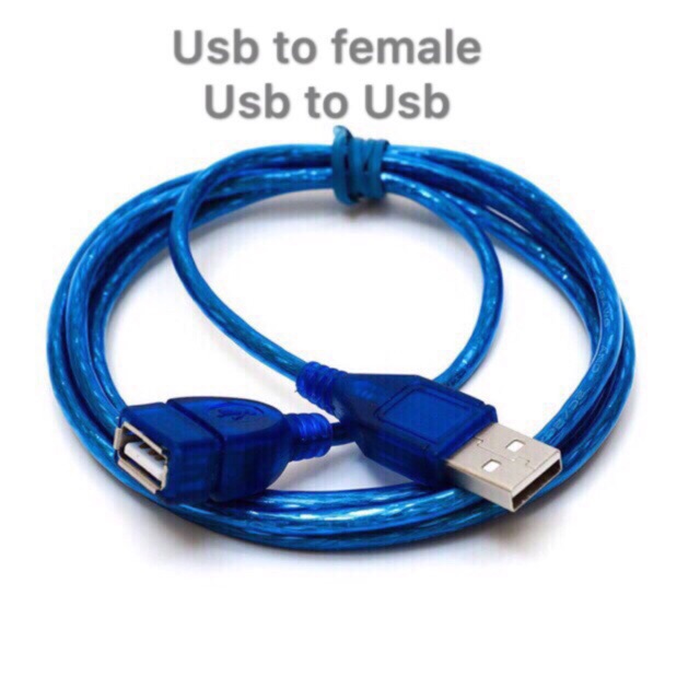 1.5M,3M,5M,10M High quality USB Extension USB To Female | Shopee ...