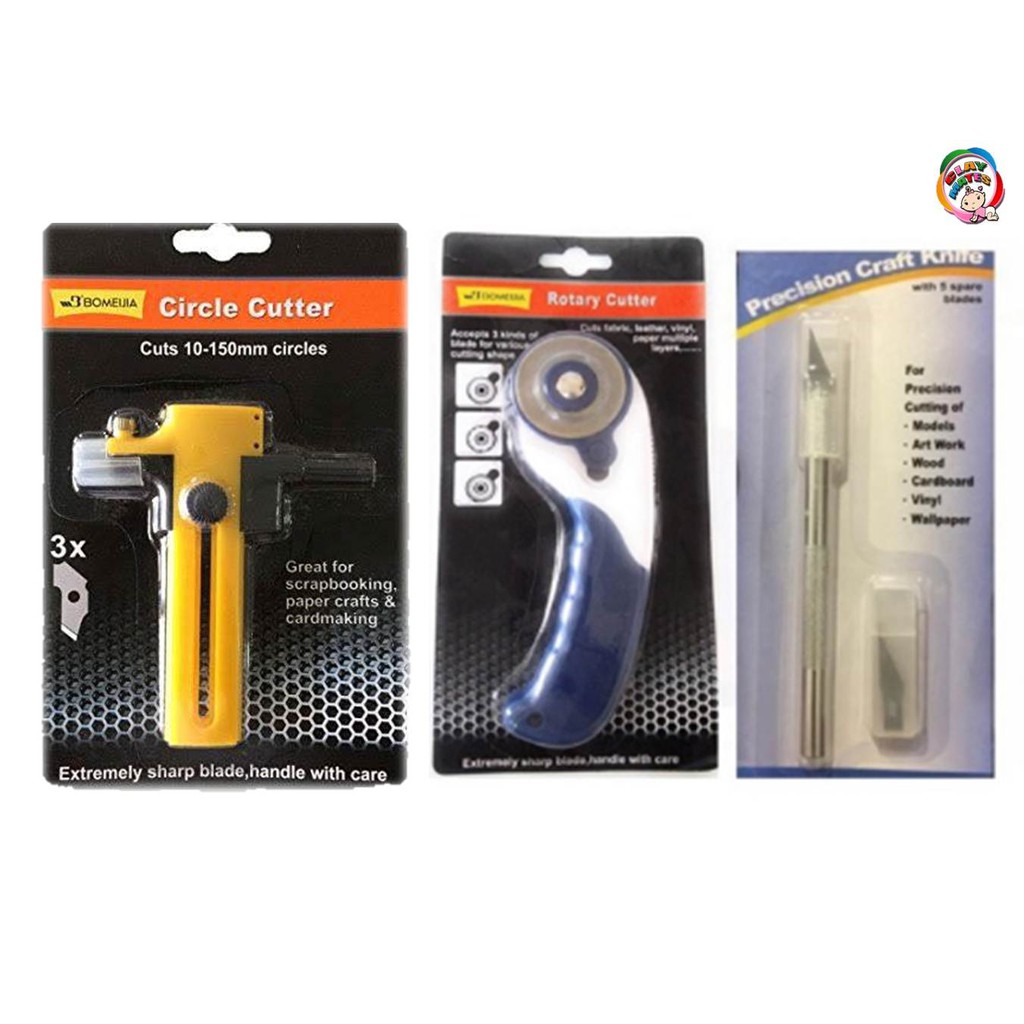 Cutting Bundle (Set of 3) Circle Rotary and Precision cutter | Shopee ...