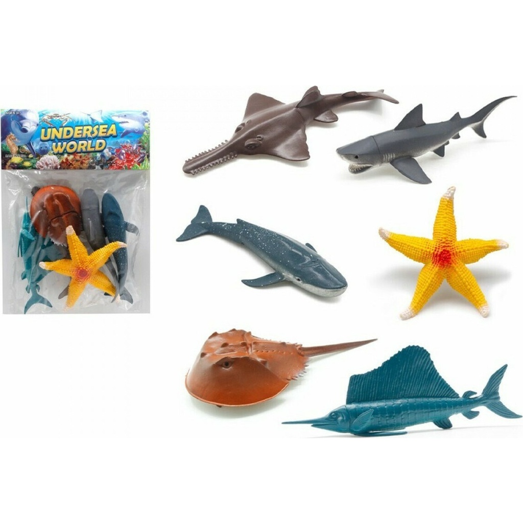 Ocean Sea Life Realistic Underwater Sea World Plastic Model Marine ...