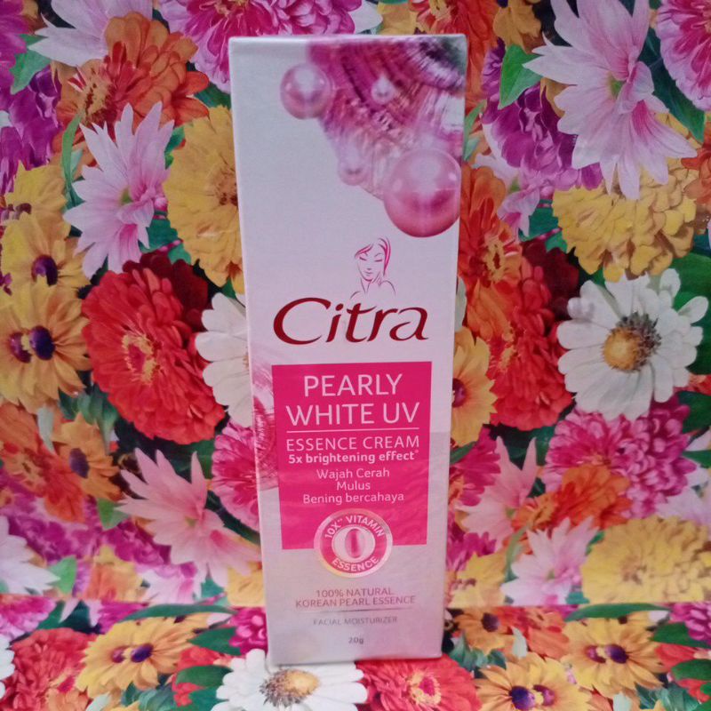 Citra PEARLY WHITE UV ESSENCE CREAM 20g | Shopee Philippines