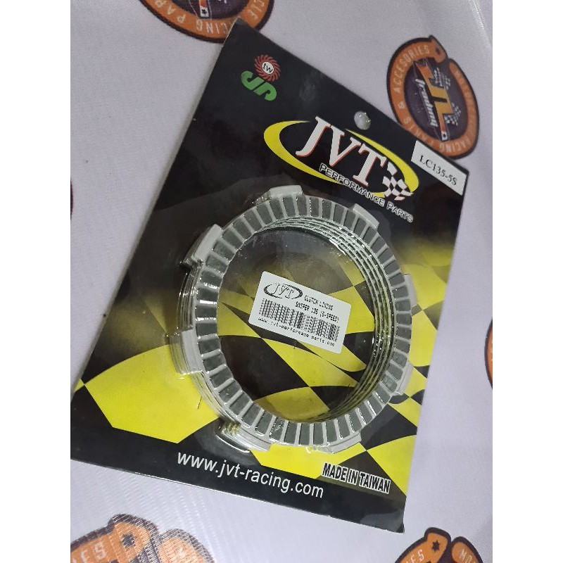JVT RACING CLUTCH LINING (LC 5S)FOR SNIPER MX 135/SNIPER CLASSIC 2010 ...