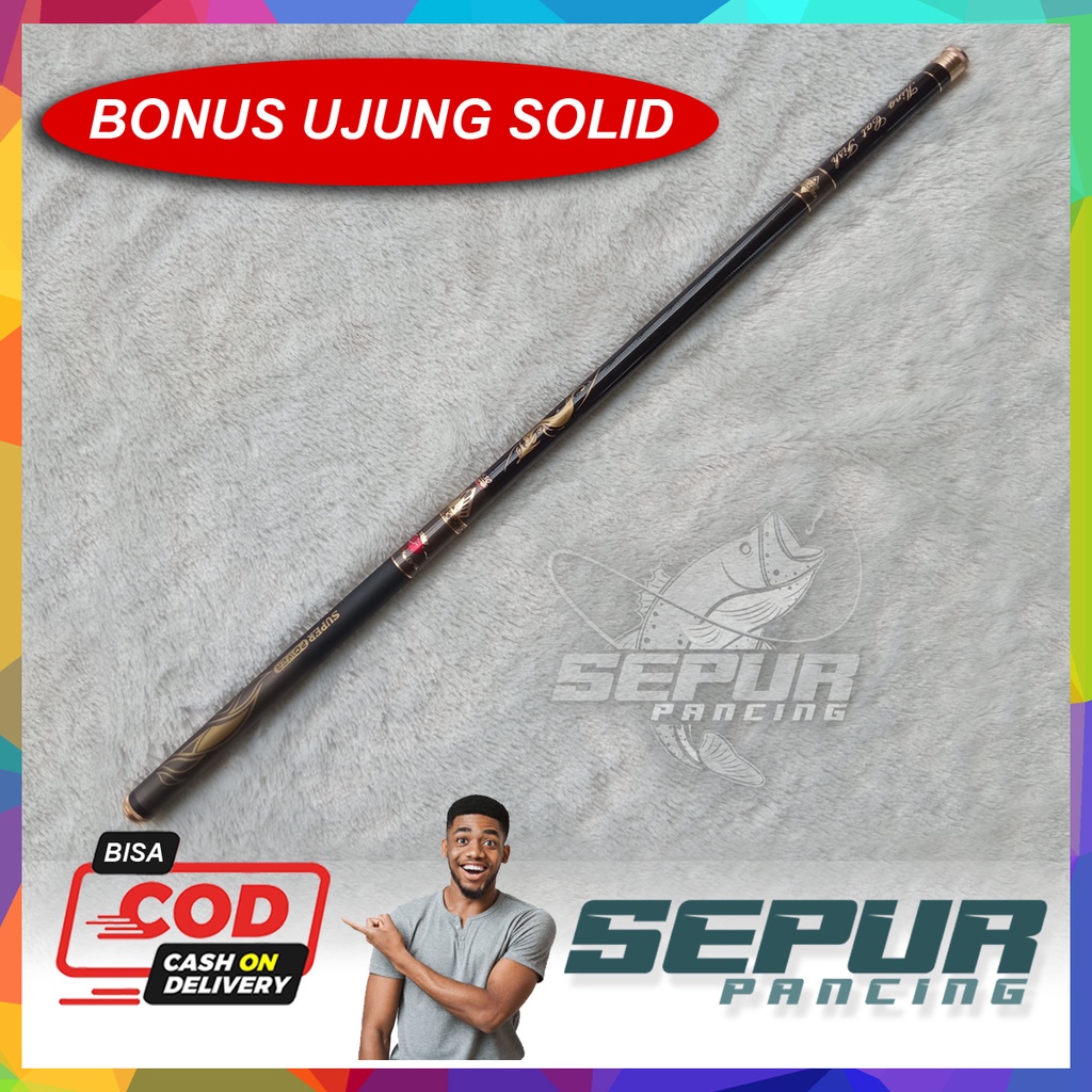 SUPER POWER King Catfish Tegek Fishing Rod (270-360-450--540) FREE ...