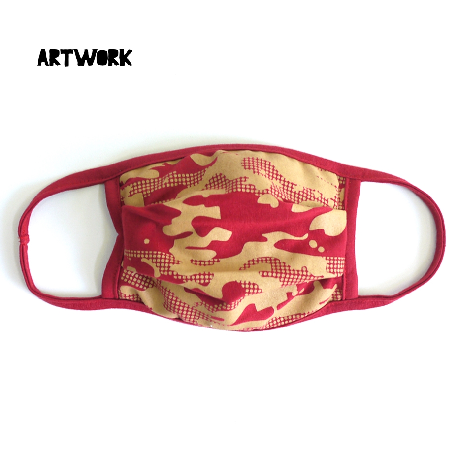 ARTWORK Camo 3 Chilli (Washable Face Mask) | Shopee Philippines
