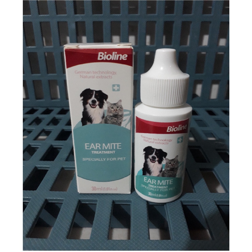 BIOLINE Ear Mite 30ml | Shopee Philippines