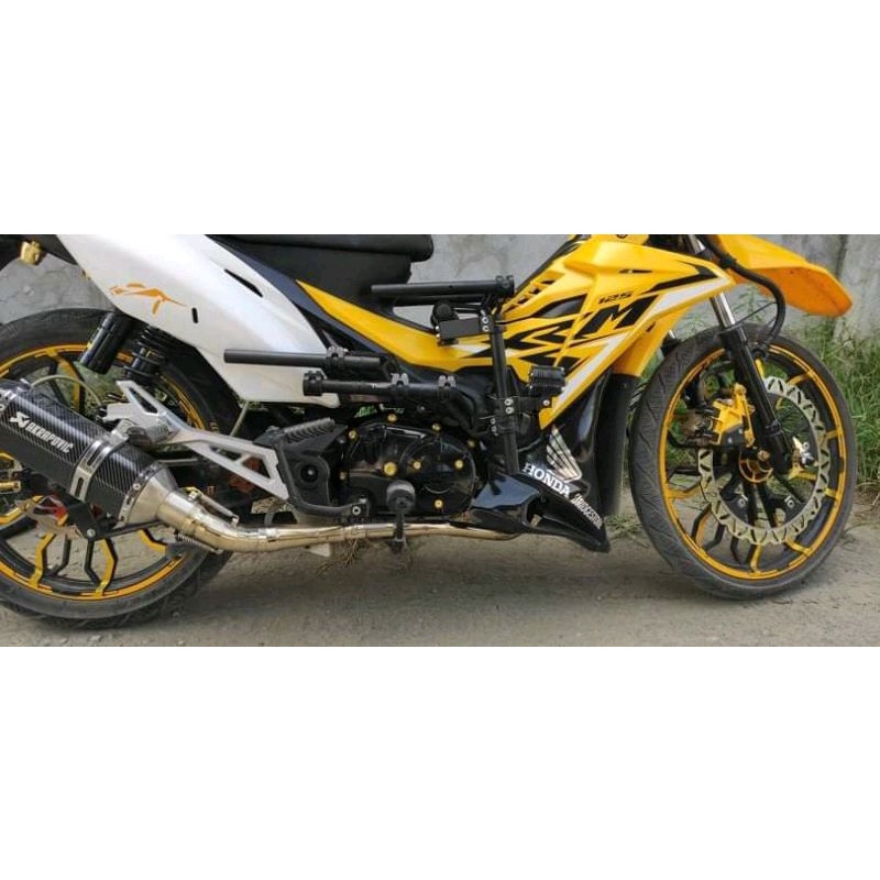 Akrapovic Full System for Honda XRM 125 Fi / RS 125 FI/Carb | Shopee ...