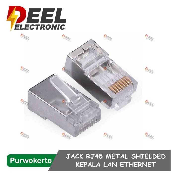Jack RJ45 METAL CONNECTOR RJ45 METAL SHIELDED LAN ETHERNET HIGH QUALITY ... Jack RJ45 METAL CONNECTOR RJ45 METAL SHIELDED LAN ETHERNET HIGH QUALITY ...