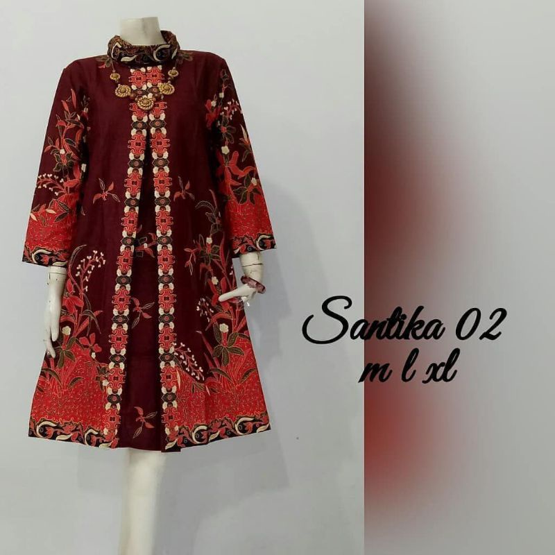 Jumbo BIG SIZE Women Top LD 120 TUNIK Long Arm BATIK Clothes Women ...