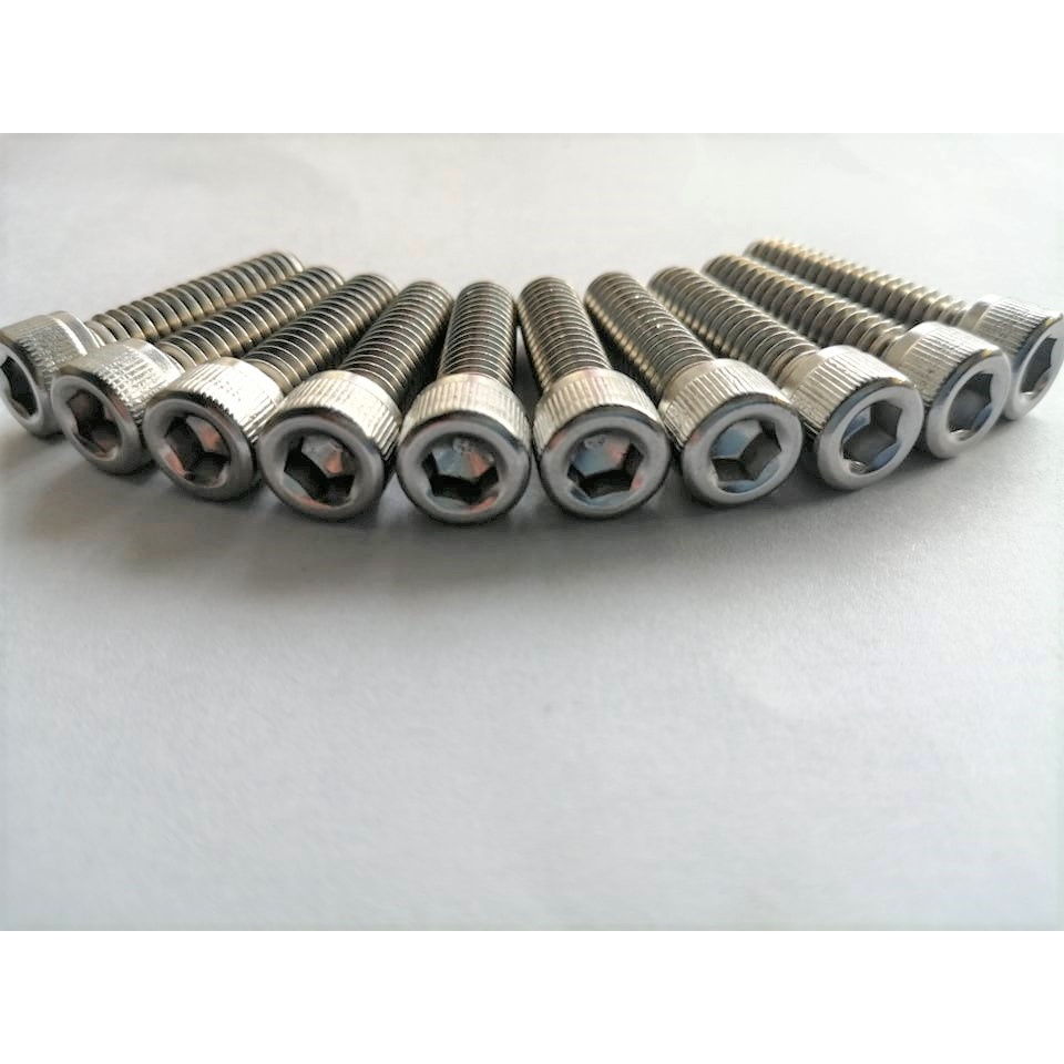 Stainless Allen Cap Screw 1/4 x 1 (10pcs) | Shopee Philippines