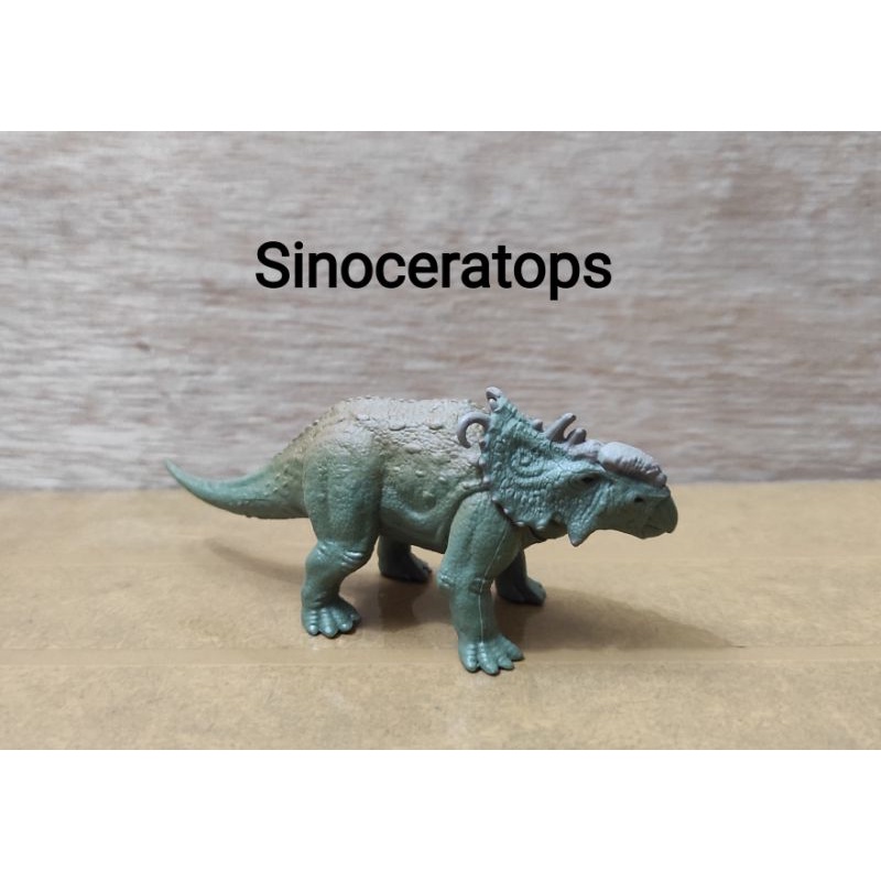 Sinoceratops Jurassic World mini action dino original mattel | Shopee ...