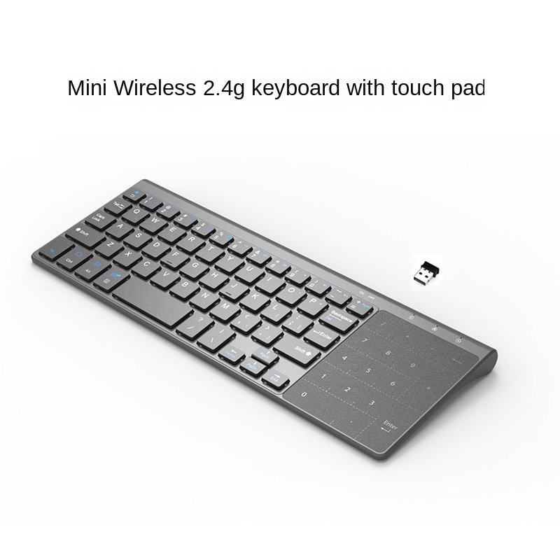 Mini 2.4g wireless keypad 59 key wireless keypad keyboard scissor foot ...