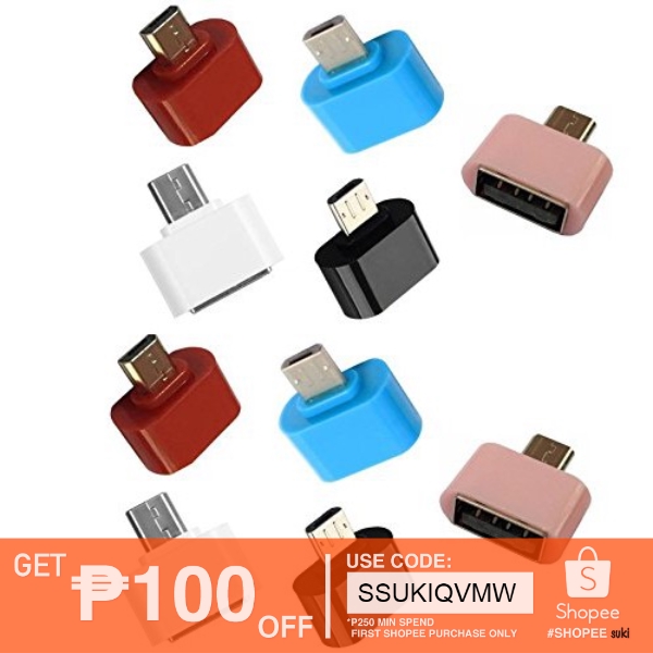 Micro usb to USB OTG Adapter for Android Smart phones | Shopee Philippines