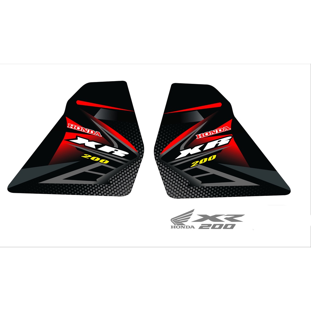 DECALS FOR HONDA XR200 TANK ONLY | Shopee Philippines
