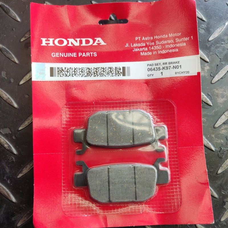 Rear Brake Pad Honda Adv150 160 Pcx 160 Rear Pad AbS and CBS | Shopee ...