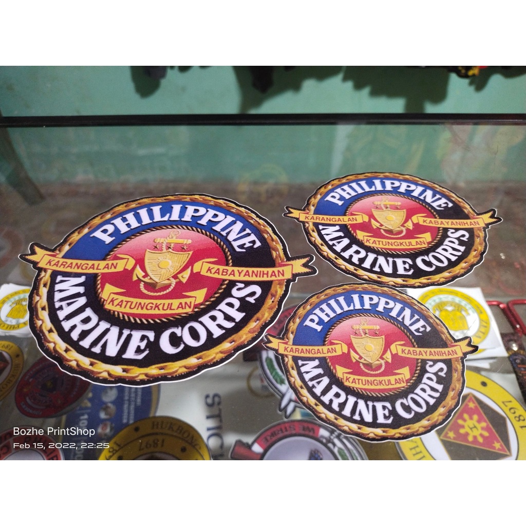 Customized Marines Sticker | Shopee Philippines
