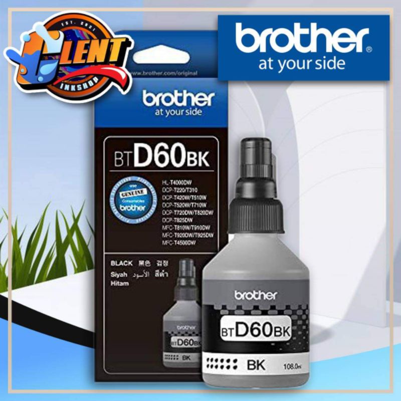 Genuine Brother ink BTD60BK 120ml | Shopee Philippines