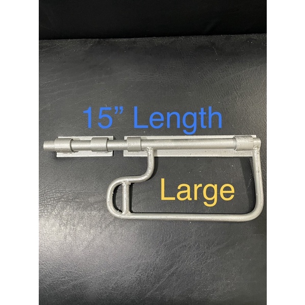 Heavy duty Barrel bolt for gates (large )solid shafting | Shopee ...