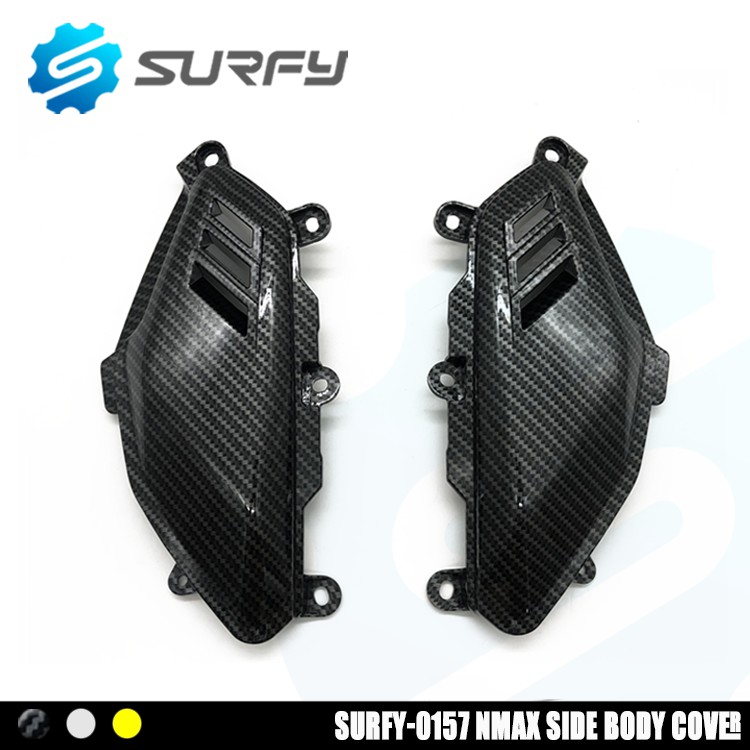 Surfy Nmax Side Body Cover Airvent Carbon Silver Gold 1 Pair Motorcycle ...