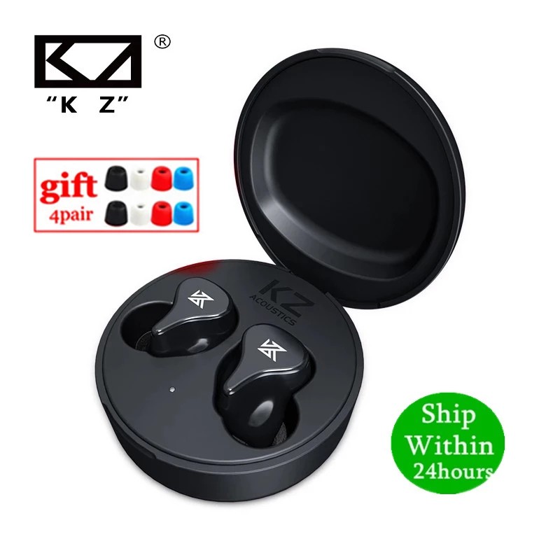 KZ Z1 Pro TWS Bluetooth 5.2 True Wireless Earphones Game Earbuds Touch ...