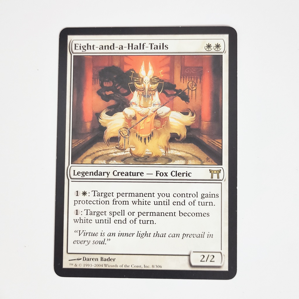 MTG Card EIGHT-AND-A-HALF-TAILS Magic the Gathering Trading Card Game ...