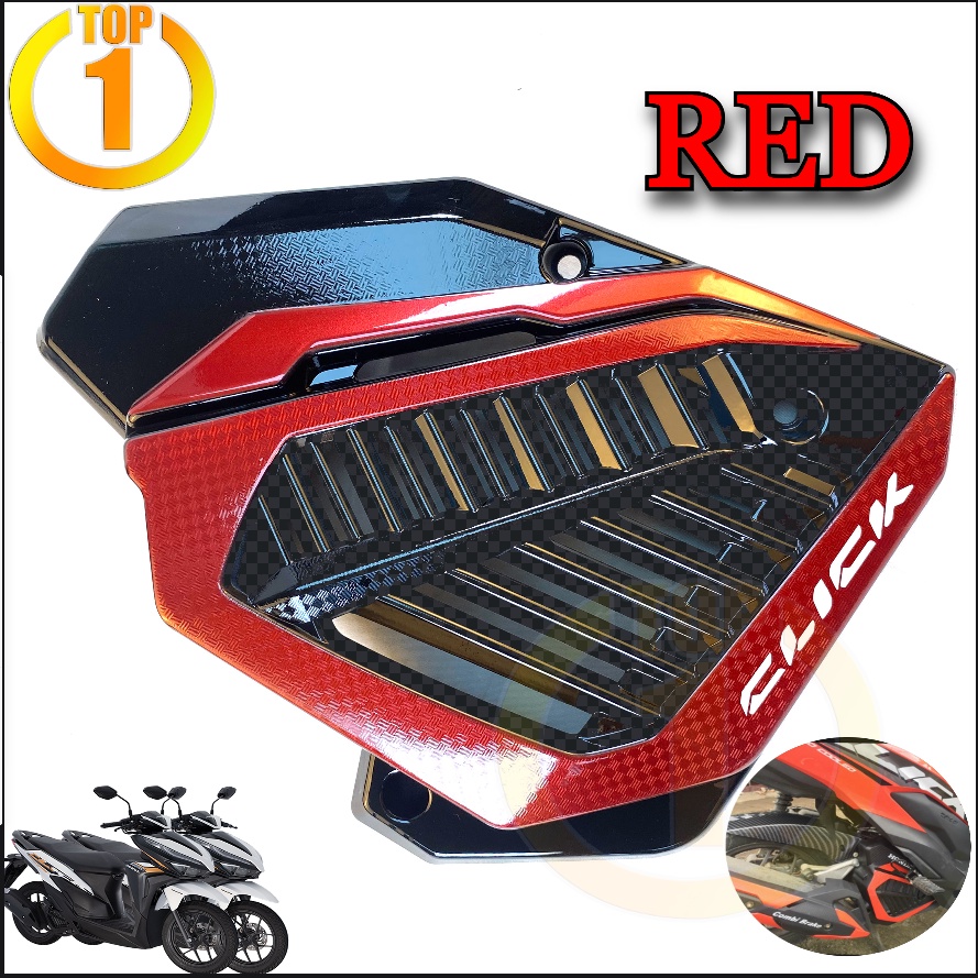 TOP1 New 2 Tone High Quality Radiator Cover For Honda Click 125i 150i ...