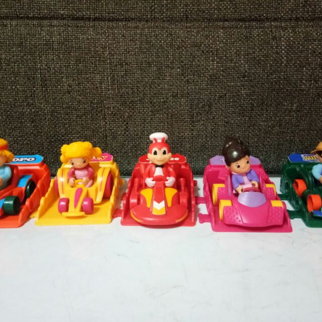 Jollibee Jolly Racers Complete Set | Shopee Philippines