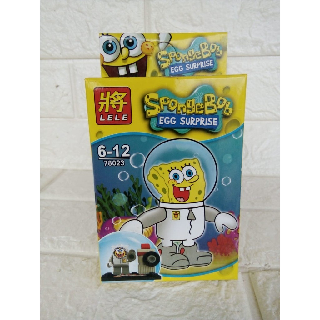 Lele Spongebob Eggsurprise Spongebob Astronaut | Shopee Philippines