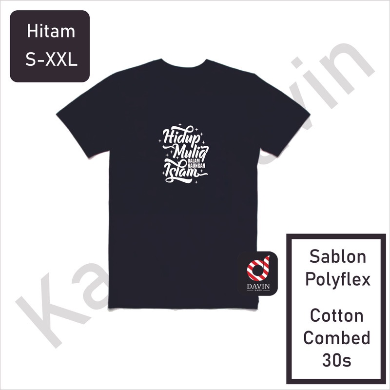 LIVE MULIA Men's Distro T-Shirt Original COD/ Cool Premium Cool Women's ...