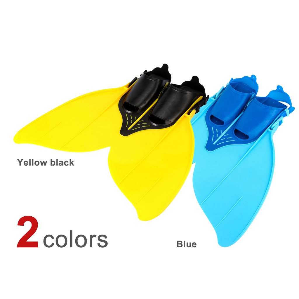 Diving Fins Training Flipper Swim Fin Diving Mermaid Swimming Foot ...