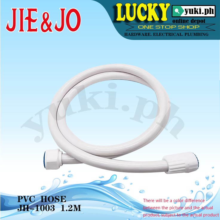 JH-1003 JIE&JO PVC Bidet/Shower Hose 1.2M | Shopee Philippines