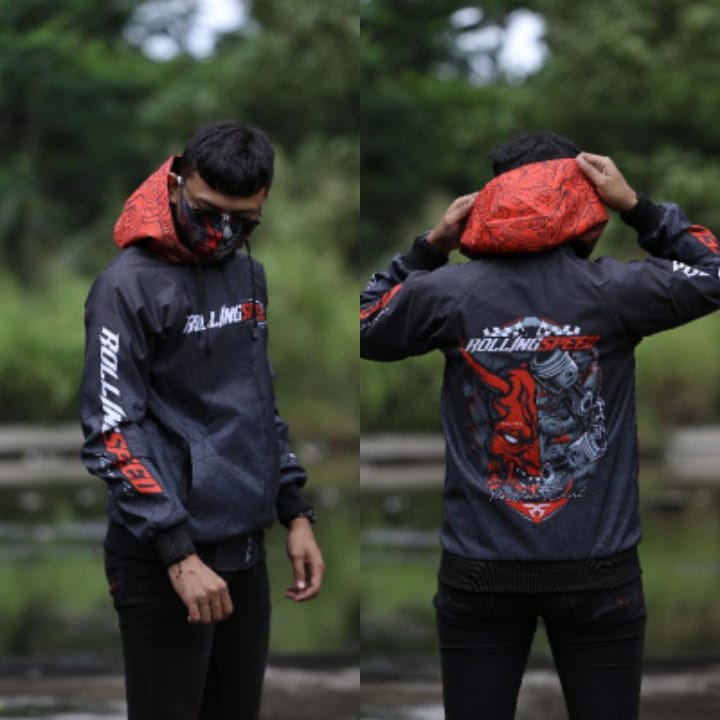 Sublime Fullprint Rolling Speed Racing Jacket | Shopee Philippines