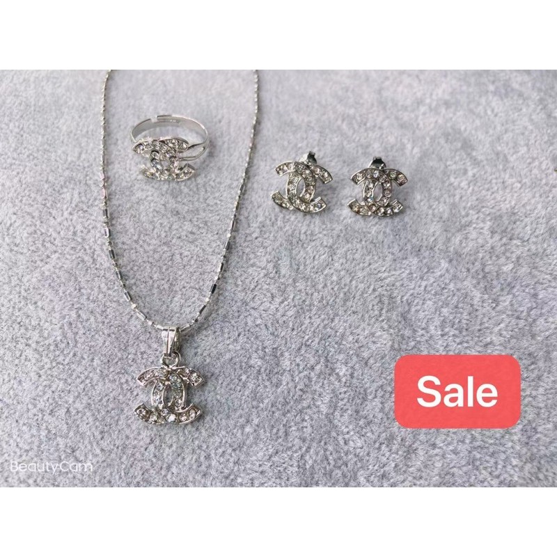 925 Silver Set 3in1 (Buy1 Take1) | Shopee Philippines
