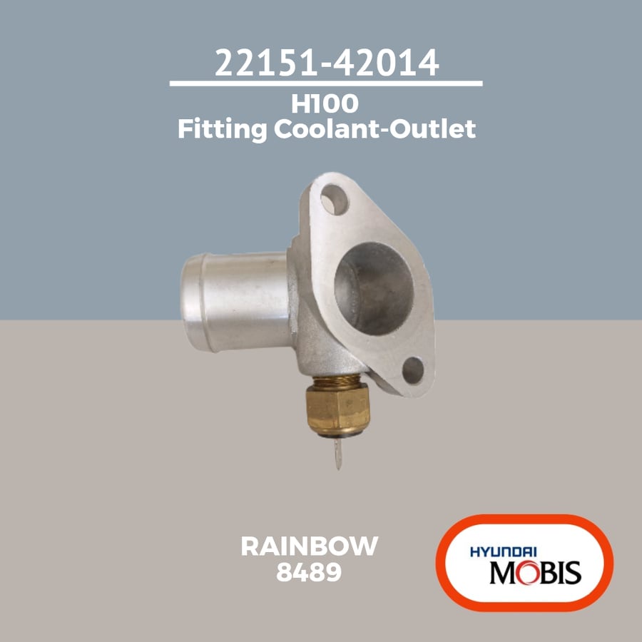 Fitting Coolant Outlet for HYUNDAI H100 [Mobis Original] Part#; 22151 ...