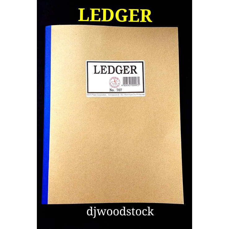 LEDGER ACCOUNTING NOTEBOOK 50 LEAVES | Shopee Philippines